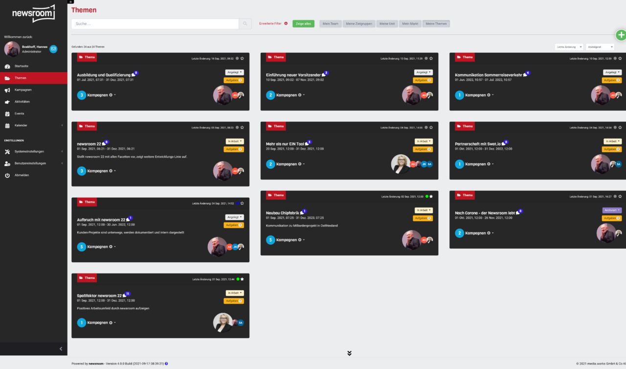 Product - Newsroom Software